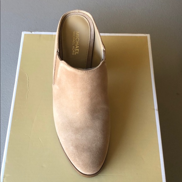 Michael Kors | Shoes | Michael Kors Braden Cashew Closed Toe Booties ...